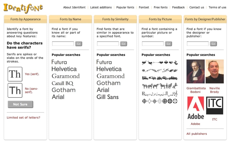 Font Identification: How to Find The Name Of A Font In Use