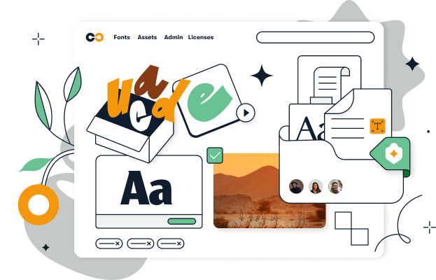 Teams can use Extensis Connect to manage Adobe Creative Cloud fonts.